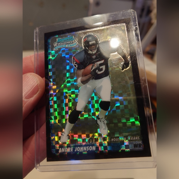 bowman | Other | Andre Johnson Numbered Rookie Card | Poshmark